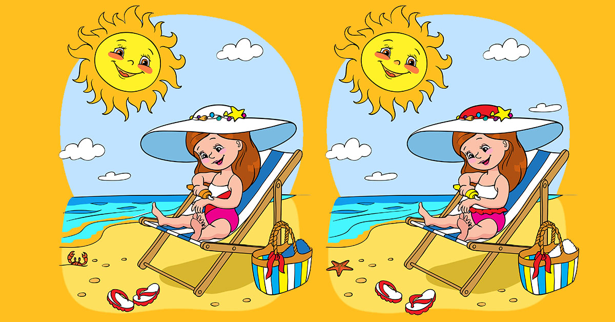 Encuentra 10 diferencias en las imágenes. Hay que mantener la mente ...